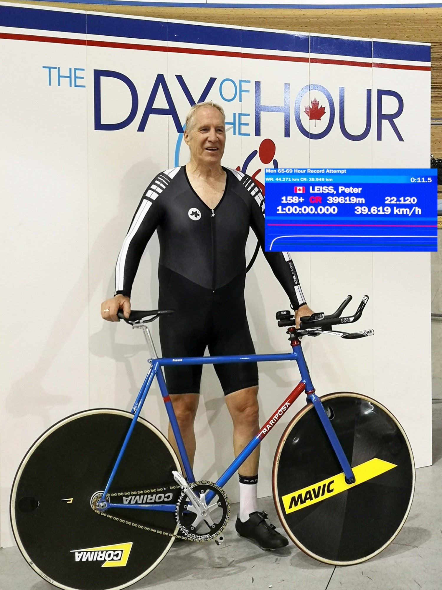 Peter Leiss' Hour Record! – Mariposa Bicycles